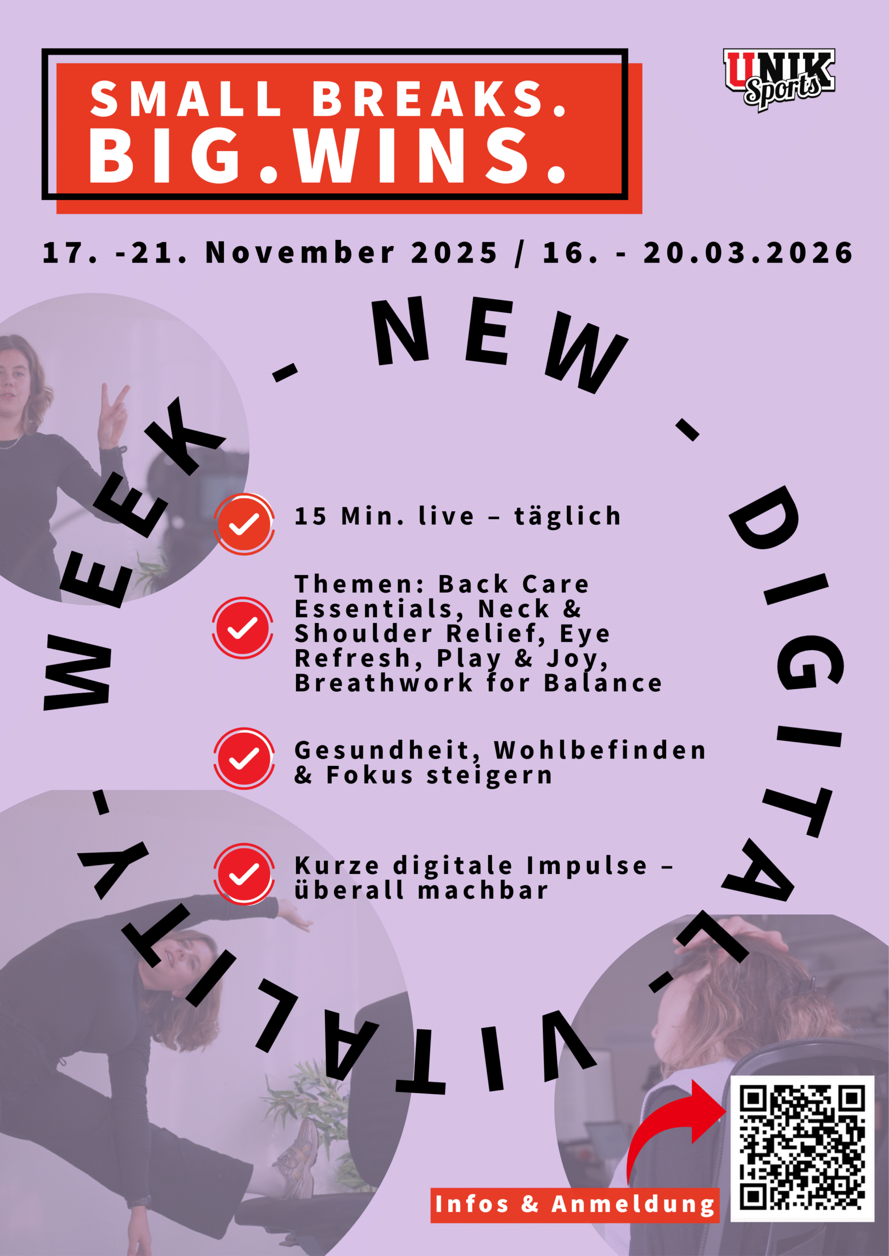 Digital Vitality Weeks - UNIK Sports